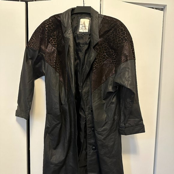 Avanti | Jackets & Coats | Vintage Avanti Leather 8s Duster | Poshmark